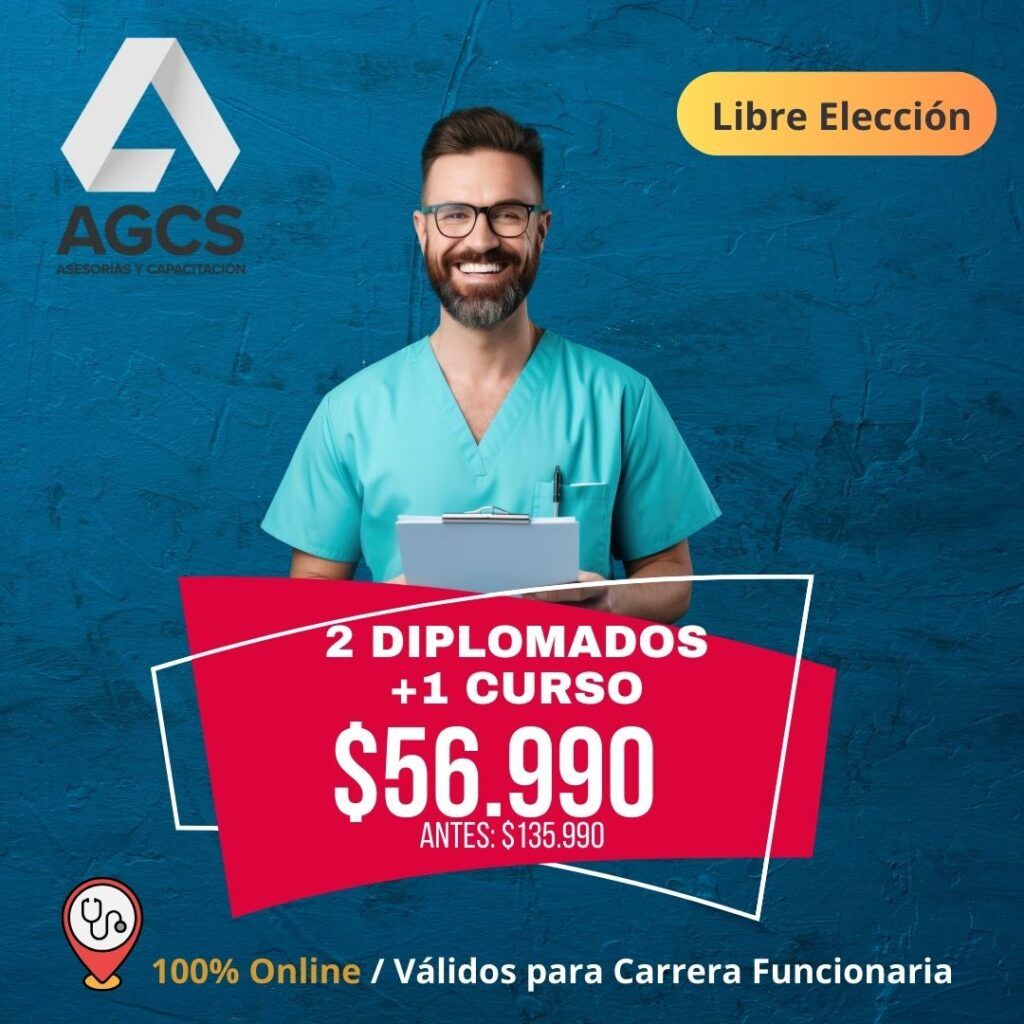 Pack 2 Diplomados + 1 Curso – AGCS Capacitaciones